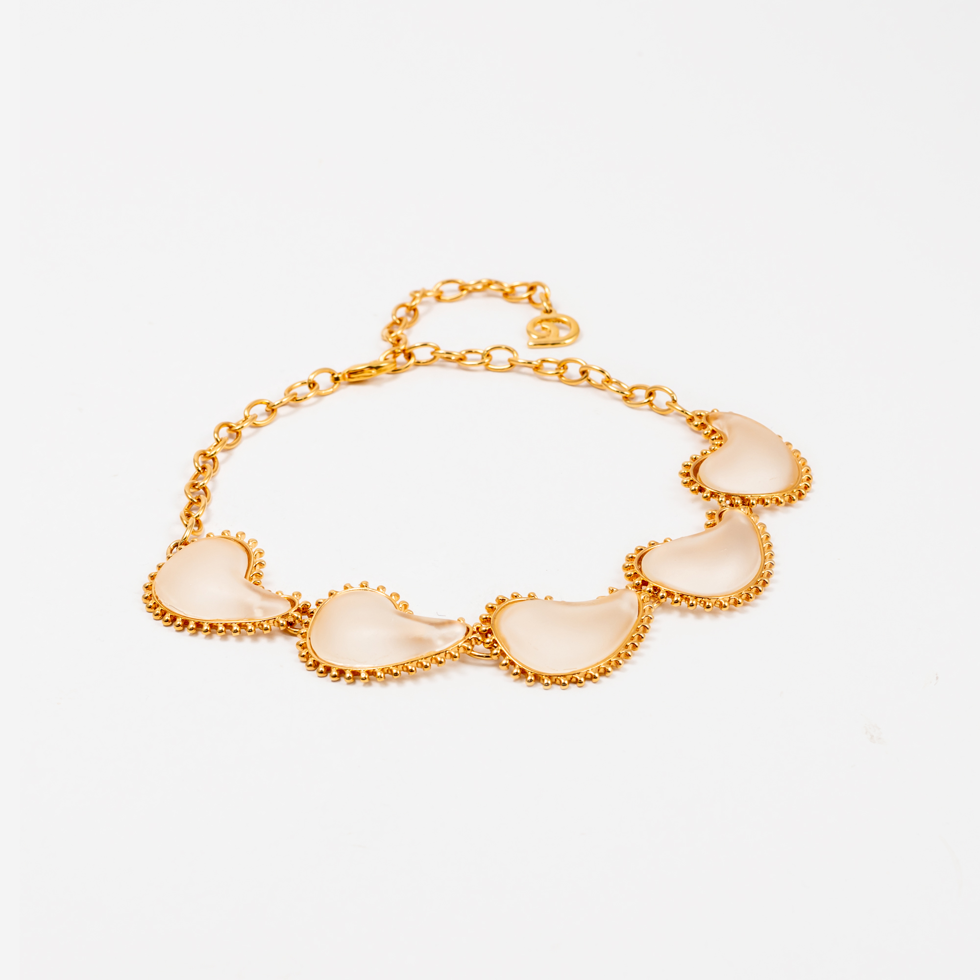 Colar Pipa - 068 Ouro Cristal - Sheila Morais Design de Joias e Acessórios